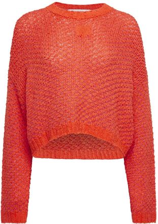 J.W.Anderson pull à patch logo - Orange