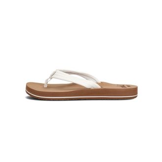 Reef Komfort Kissen Hausschuhe Wei&szlig; Braun - - Shoes - Damen - Wei&szlig; - 41 EU