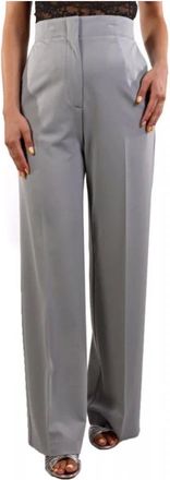 Liviana Conti Femme, Pantalons, Gris, Taille: 38 FR Wide Pantalons