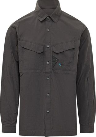 Kl&auml;ttermusen Homme, Chemises, Noir, Taille: XS Syn LS Shirt