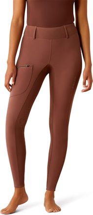 Ariat Womens Boreas 2.0 Half Grip TightRiding Breech in Marron, Size X-Small, by Ariat