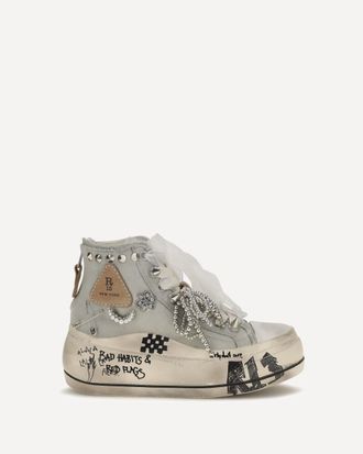 R13 High Top Sneakers Female 9