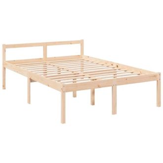 vidaXL Seniorenbett 140x200 cm Massivholz Kiefer Vidaxl