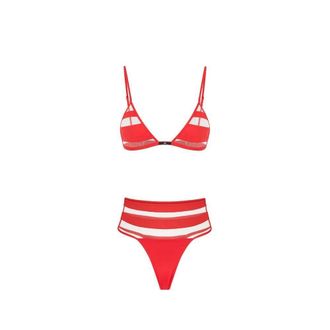 Elisabetta Franchi Damen, Bademode, Rot, XLGr&ouml;&szlig;e
