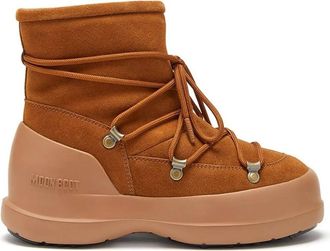 Moon Boot Stiefel & Boots - Mb Luna Boot Suede - Gr. 39 (EU) - in Braun - f&uuml;r Damen