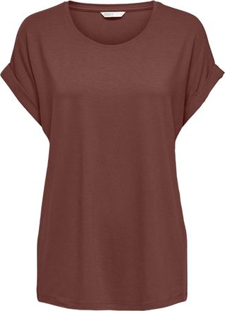 Only Damen Onlmoster S/S O-Neck Top Noos JRS T-Shirt, Henna, XS EU