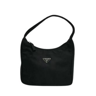 Prada Pre-owned Mv515 Sac en Nylon - Femme - Pre-owned - Noir - Taille: ONE Size