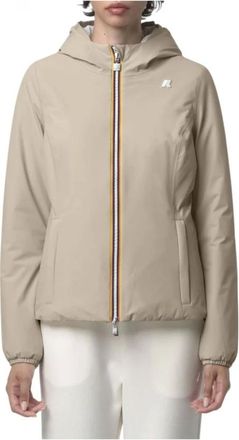 K-Way Damen, Jacken, Beige, XLGr&ouml;&szlig;e