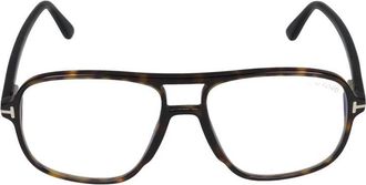 Tom Ford unisex, Accessoires, Brun, Taille: 56 MM Ft5737-B Optical Frame