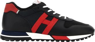 Hogan Homme, Chaussures, Noir, Taille: 39 1/2 EU H383 Baskets