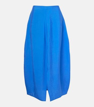 Toteme Maxirock Parachute aus einem Seidengemisch