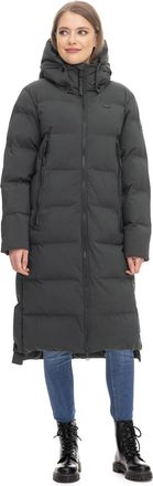 Ragwear Damen Steppmantel Patrise (DE/NL/SE/PL, Alphanumerisch, L, Regular, Regular, Dark Green 2321_5021)