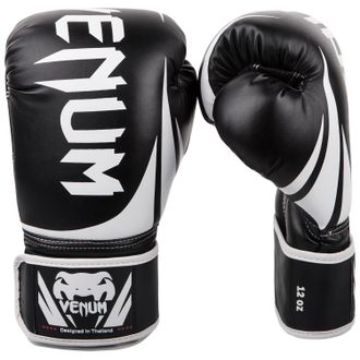 Venum Challenger 2.0 Boxhandschuhe - Schwarz/Weiß - 10 Oz