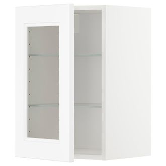 IKEA METOD Wandschrank mit B&ouml;den/Glast&uuml;r