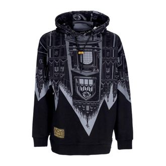Dolly Noire Schwarzer Leichter Kapuzenpullover Mail&auml;nder Dom Druck - - Sweatshirts & Hoodies - Herren - Schwarzk - M