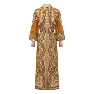 Alemais Robe Clemenza Soie Al&eacute;mais