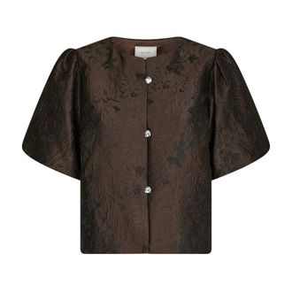 Neo Noir Femme, Blouses et Chemises, Brun, Taille: 38 FR Blouses