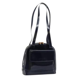 Gucci Pre-owned Ledertasche zum Umh&auml;ngen - - Pre-owned - Damen - Blau - ONE SIZE
