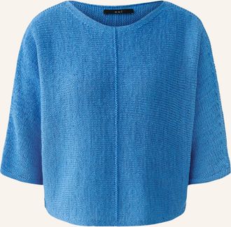 Oui Pullover blau