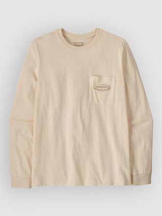 Patagonia Mw 95 Oval Logo Pocket T-Shirt manches longues