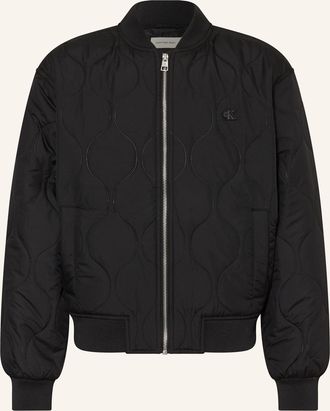 Calvin Klein Steppblouson schwarz