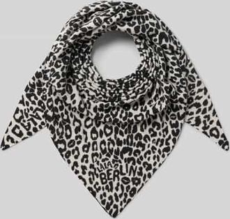 Lala Berlin Kaschmirtuch mit Logo-Stitching