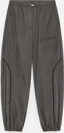 Arket Hose Aus Ripstop -Grau