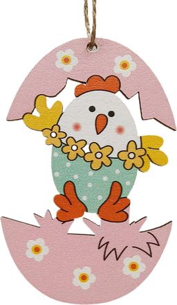 Generic Osterhasen-Anh&auml;nger aus Holz - Frohes Osterhasen-Ornament, mit Giganten, Sch&ouml;ne Hasenhaken | Hello Hello Holzlandschaft Kaninchendekoration Ostern De