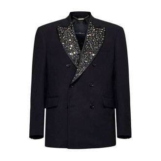 John Richmond Structured Blazer - - Jackets - Herren - Schwarzk - M