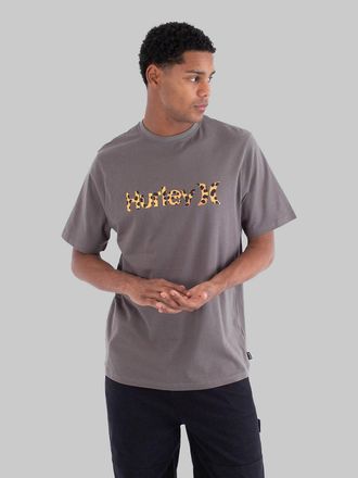 Hurley Hurley Printing Press Barcelos T-Shirt dark stone grey