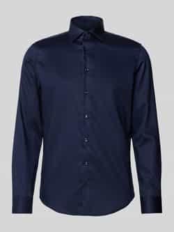 Seidensticker Slim Fit Businesshemd aus Feintwill