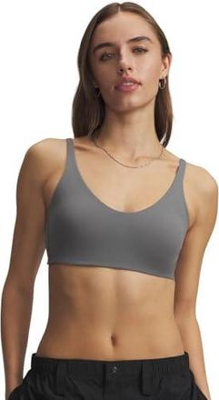 Under Armour Soutien-gorge de sport Motion Low Impact pour femme, (709) Vert argile / / Titane, Taille XL