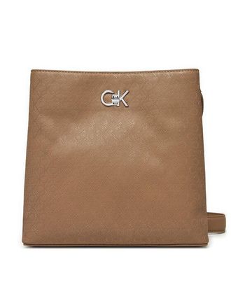 Calvin Klein Handtasche Ck Convertible Bucket Bag_Mono K60K613137 Braun