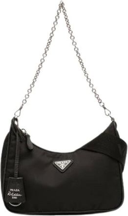 Prada Pre-owned Re-Edition 2005 Satchel - Femme - Pre-owned - Noir - Taille: ONE Size