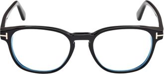 Tom Ford Homme, Accessoires, Noir, Taille: 51 MM Eyeglasses