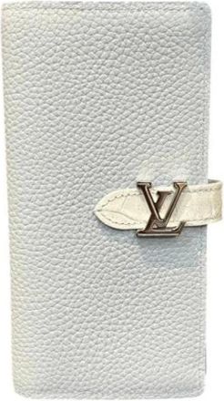 Louis Vuitton Portefeuille long (bi-pli) Pre-owned - Femme - Pre-owned - Gris - Taille: ONE Size