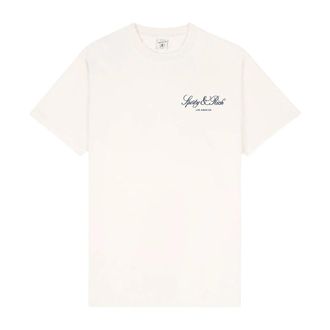 Sporty & Rich Vendome LA T-Shirt - - Tops - Damen - Beige - XS
