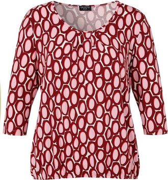 Via Appia T-Shirt T-Shirt Rundhals 3/4 Arm Druck