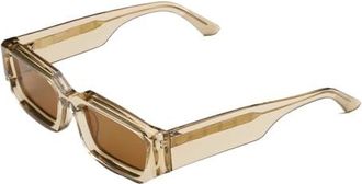 Generic Lunettes De Soleil Carr&eacute;es UV400 For Hommes Et Femmes, Petite Monture, F&ecirc;te, Photo, Vacances, Sport, D&eacute;placements(Brown)