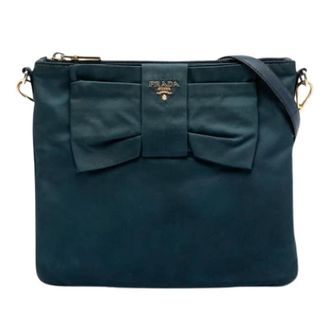 Prada Pre-owned Nylon Crossbody Bag - - Pre-owned - Damen - Blau - ONE SIZE