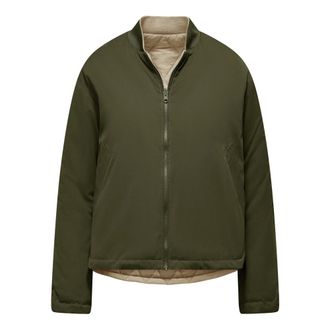 Bomboogie Femme, Vestes, Vert, Taille: 38 FR Veste Courte R&eacute;versible