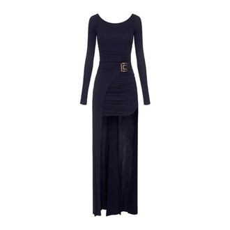 Elisabetta Franchi Damen, Kleider, Blau, SGr&ouml;&szlig;e