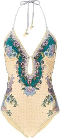 Zimmermann Femme, Maillots de bain, Multicolore, Taille: 38 FR Maillot de bain une pi&egrave;ce Indra