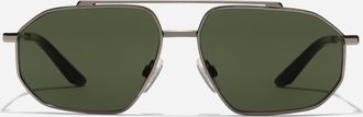 Dolce & Gabbana Sonnenbrille Metal Classic - Mann Neuheiten Gunmetal Onesize