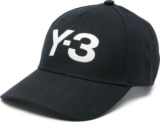 Yohji Yamamoto unisex, Accessoires, Noir, Taille: S Logo Cap