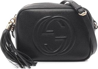 Gucci 2016-2025 Leather Soho Disco crossbody bag - Schwarz