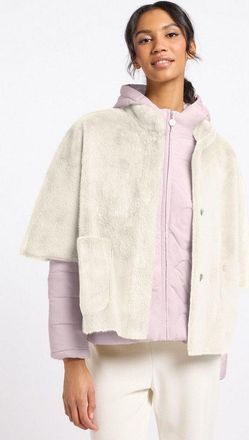 Frieda & Freddies Cape Fake Fur Cape With Jacket / Kay & Polly