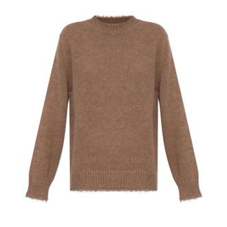 Jil Sander Wollpullover - - Knitwear - Damen - Braun - M