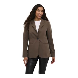 Kaffe Kasakura Blazer - - Jackets - Damen - Braun - 2XL