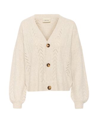 Cream Strickjacke CR Holiday